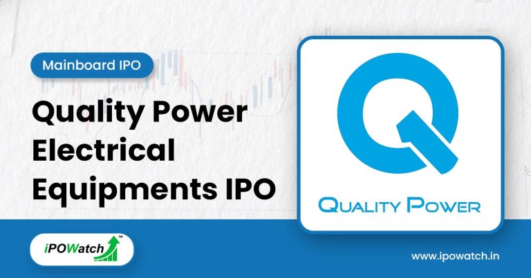Quality Power IPO Subscription Status - IPO Closed - IPO Watch