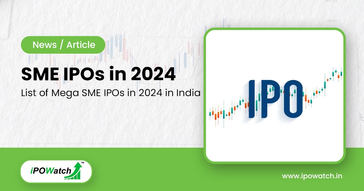 SME IPOs in 2024 List in India at NSE and BSE platforms