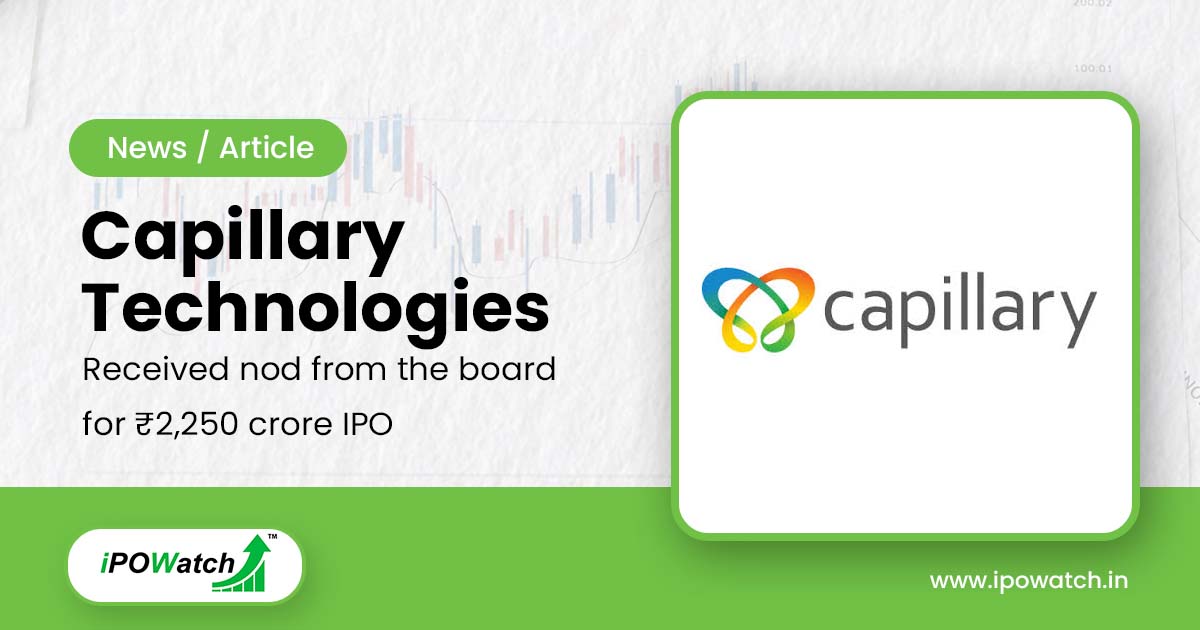 Capillary Technologies received nod from the board for ₹2,250 crore IPO