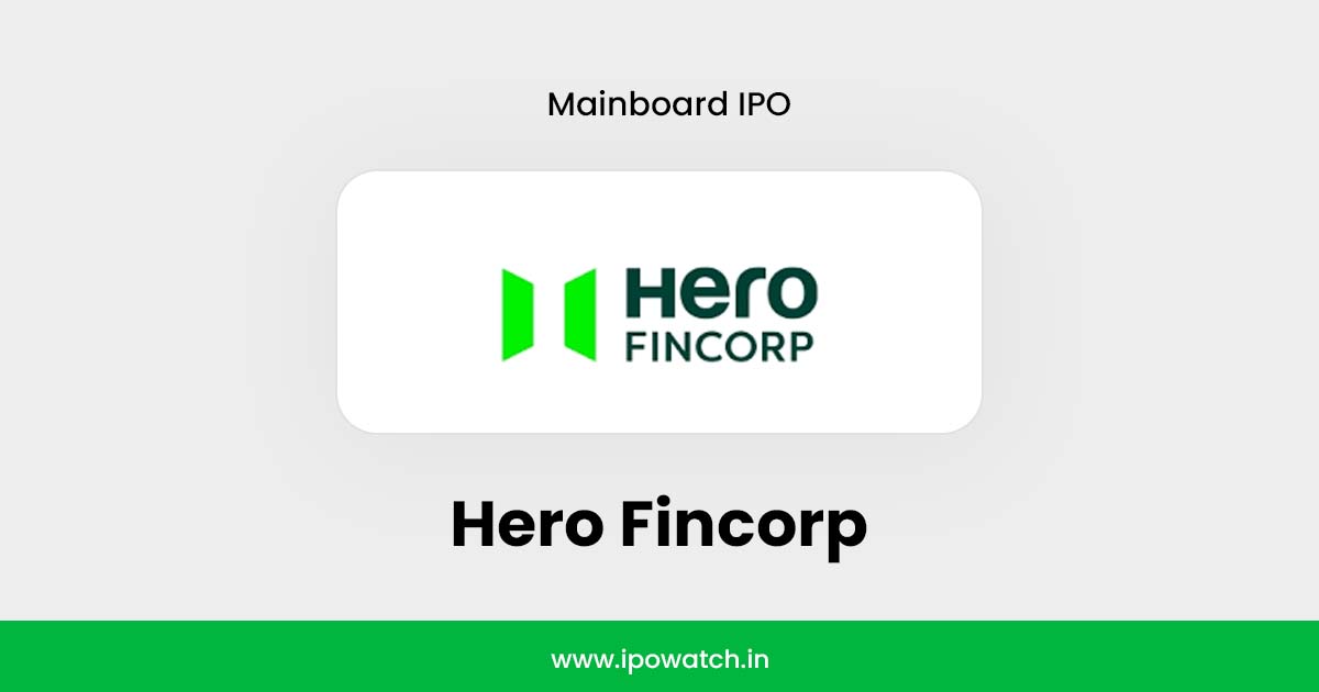 Hero Fincorp IPO Date, Review, Price, Allotment Details