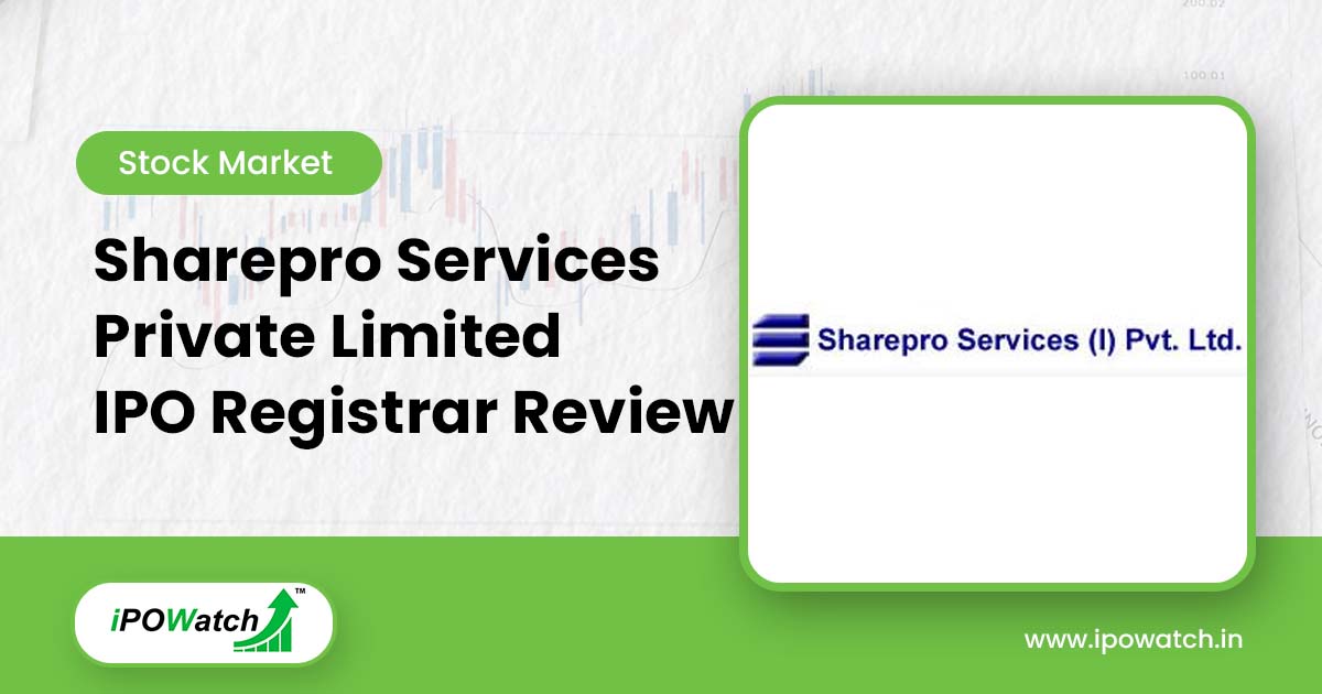 Sharepro Services Private Limited IPO Registrar Review