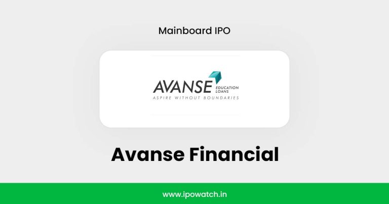 Avanse Financial IPO Date, Review, Price, Allotment Details - IPO Watch