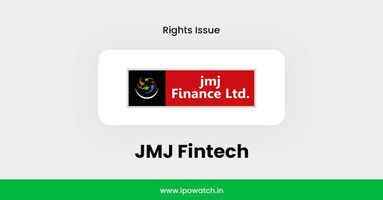JMJ Fintech Rights Issue 2025 Date, Price, Allotment, Ratio - IPO Watch