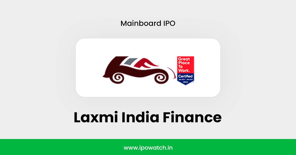 Laxmi India Finance IPO Allotment Status