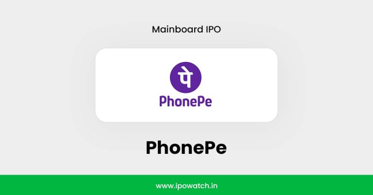 PhonePe IPO Date, Review, Price, Allotment Details - IPO Watch