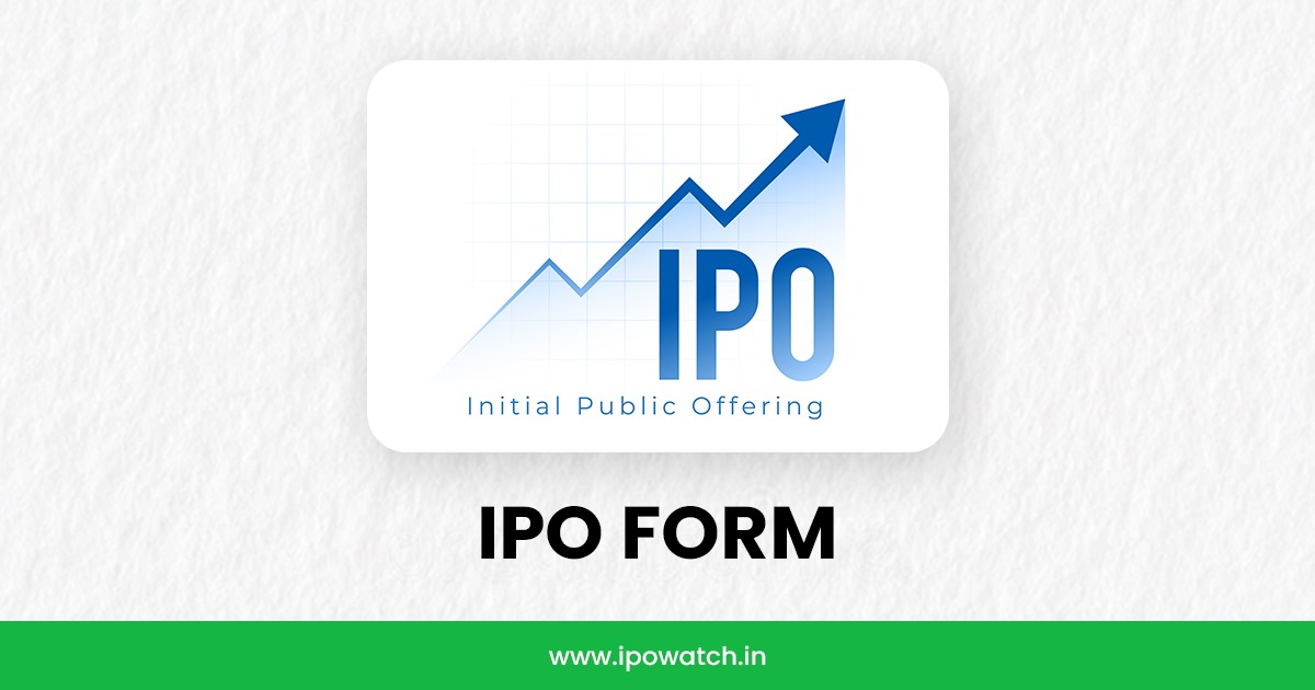 IPO Forms, Download ASBA IPO BSE & NSE Forms PDF