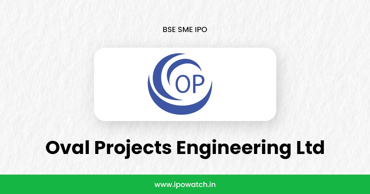 Oval Projects Engineering IPO Subscribed 0.59x on Day 1