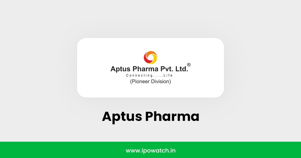 Aptus Pharma IPO GMP, Grey Market Premium Today