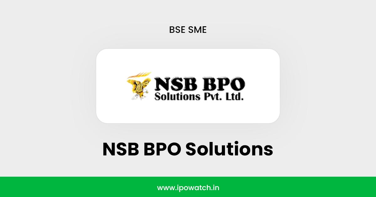 NSB BPO Solutions IPO GMP, Grey Market Premium Today - IPO Watch