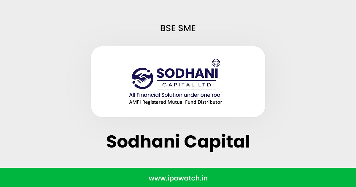 Sodhani Capital IPO Date, Review, Price, Allotment Details