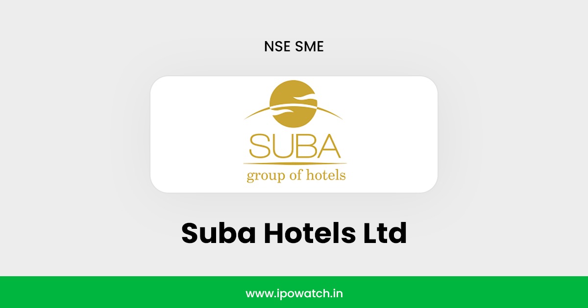 Suba Hotels IPO GMP, Grey Market Premium Today
