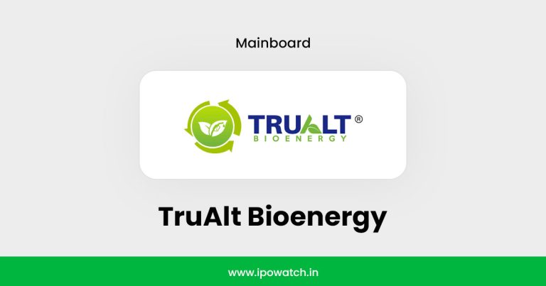 TruAlt Bioenergy IPO GMP, Grey Market Premium Today - IPO Watch