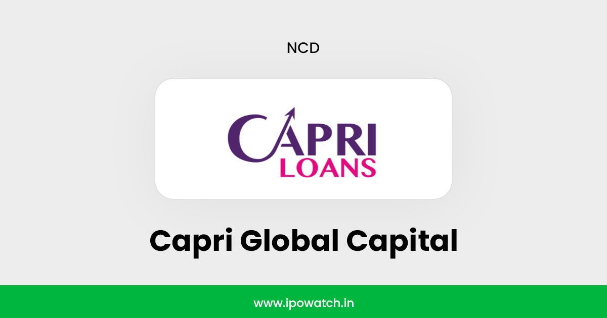 Capri Global Capital NCD September 2025 - Effective Yield 9.69% p.a.