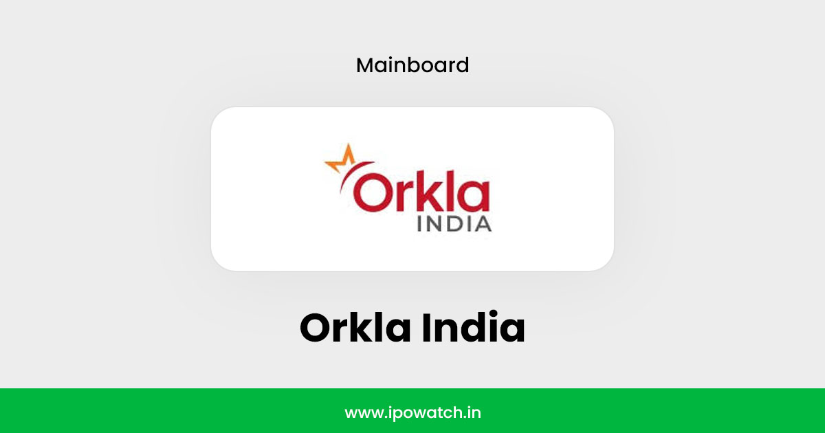 Orkla India IPO Date, Review, Price, Allotment Details
