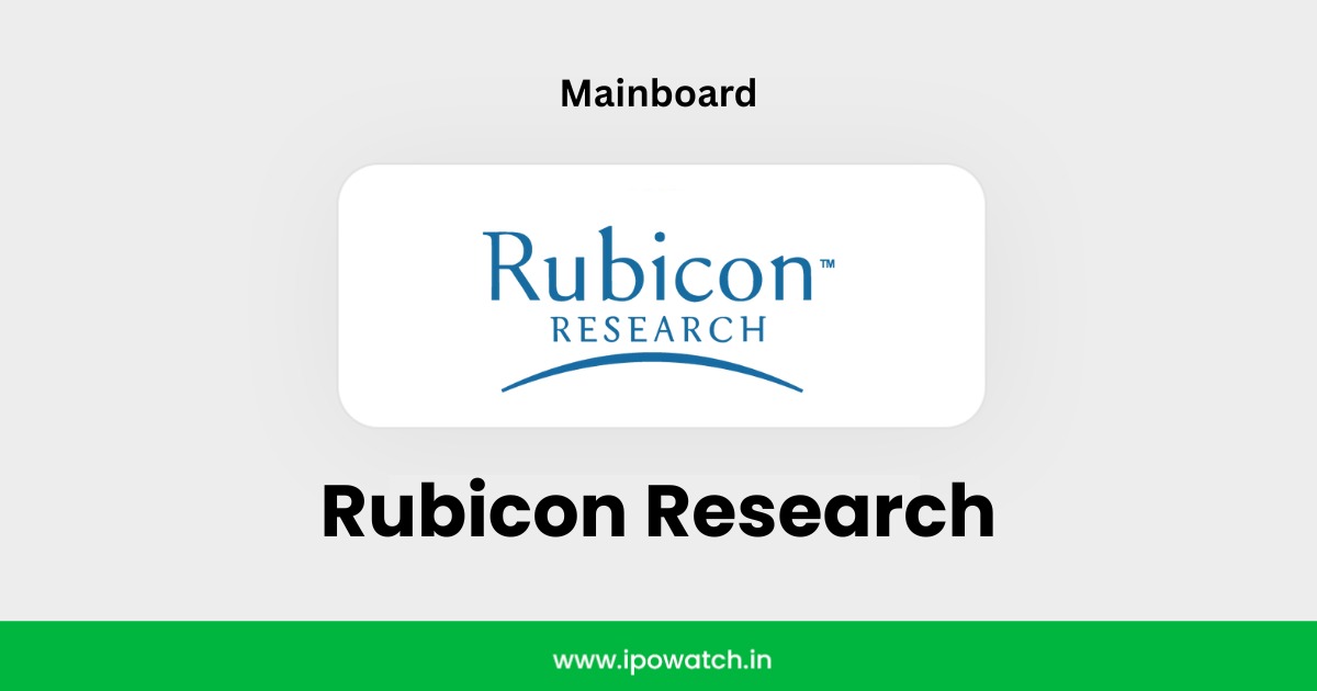 Rubicon Research IPO subscribed over 109.35x on day 3