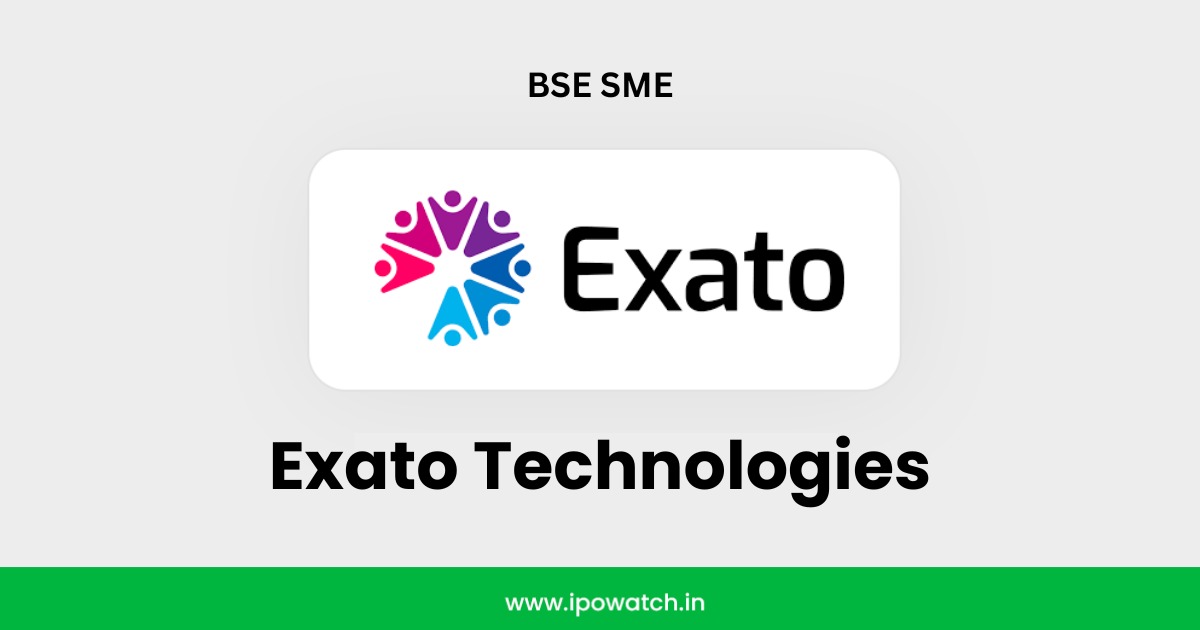 Exato Technologies IPO Subscribed 947.21x on Day 3