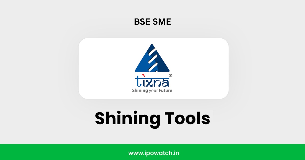 Shining Tools IPO GMP, Grey Market Premium Today - IPO Watch