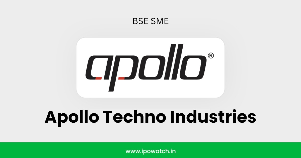 Apollo Techno Industries IPO Subscription Status - IPO Open