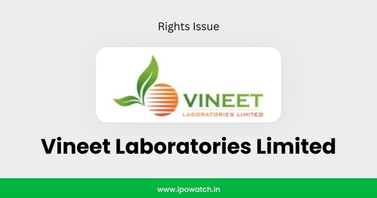 Vineet Laboratories Rights Issue 2025 Date, Price, Allotment, Ratio ...