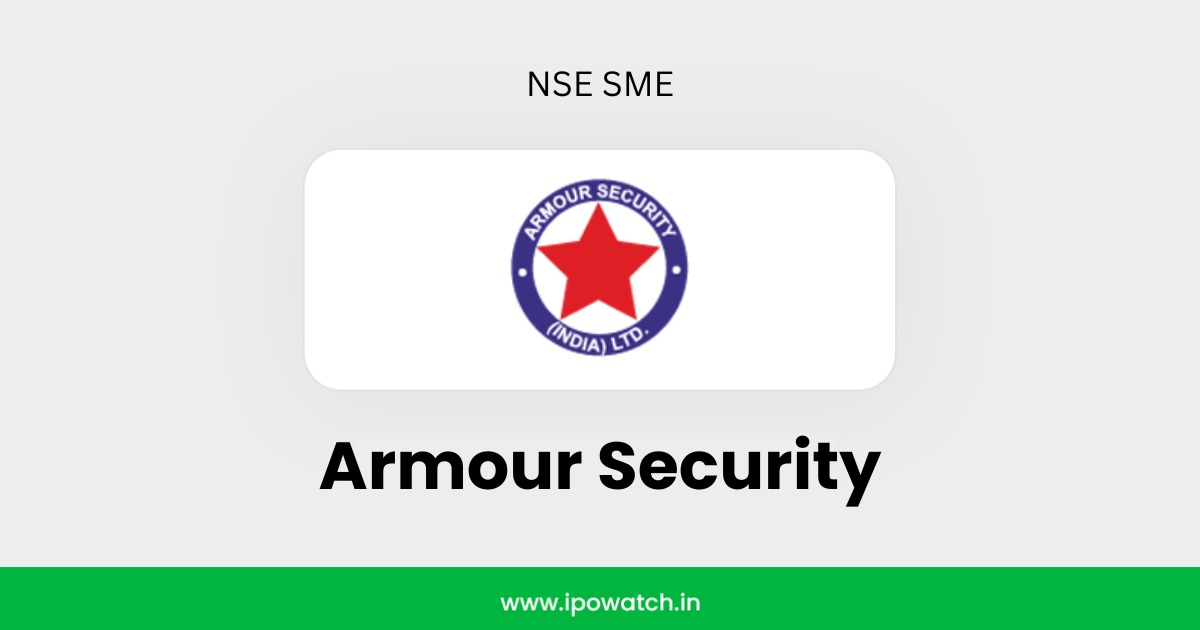 Armour Security IPO Subscription Status - IPO Open - IPO Watch