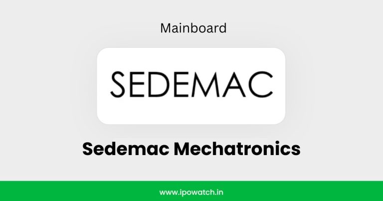 SEDEMAC Mechatronics IPO Review: APPLY or AVOID? | What You Need to ...