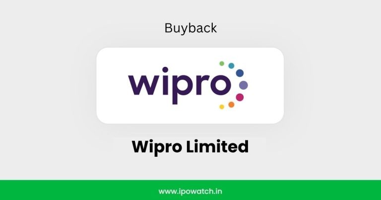 Wipro Buyback 2026 Record Date, Price & Ratio Details - IPO Watch
